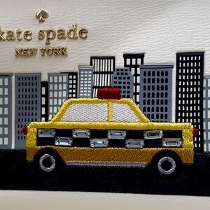 kate spade | Bags | Kate Spade Nyc Big Apple Taxi Medium Slim Bifold ...